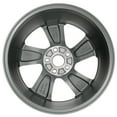 18" NEW Single 18x7 MACHINED DARK GREY Wheel for TOYOTA RAV4 2021 2022 ...