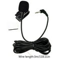 Aurgiarme Car Microphone 2.5mm/3.5mm, Car Radio Mic Replacement for ...