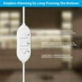 TRAHOO-USB 5V COB LED Strip Lights 6.56ft/2M, Warm White 2700K Dimmable ... TRAHOO-USB 5V COB LED Strip Lights 6.56ft/2M, Warm White 2700K Dimmable ...