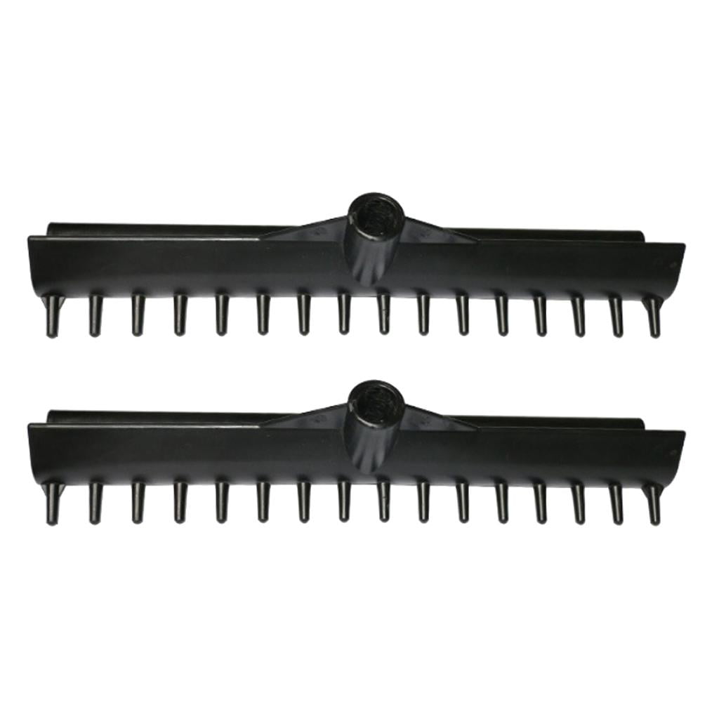 2 piezas Durable Golf Bunker Rake Pitch Rastrillo Rastrillos Head Only ...