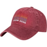 Denim Grad Cap – Senior 2026 Hat for Class Party and Graduation Gift ...