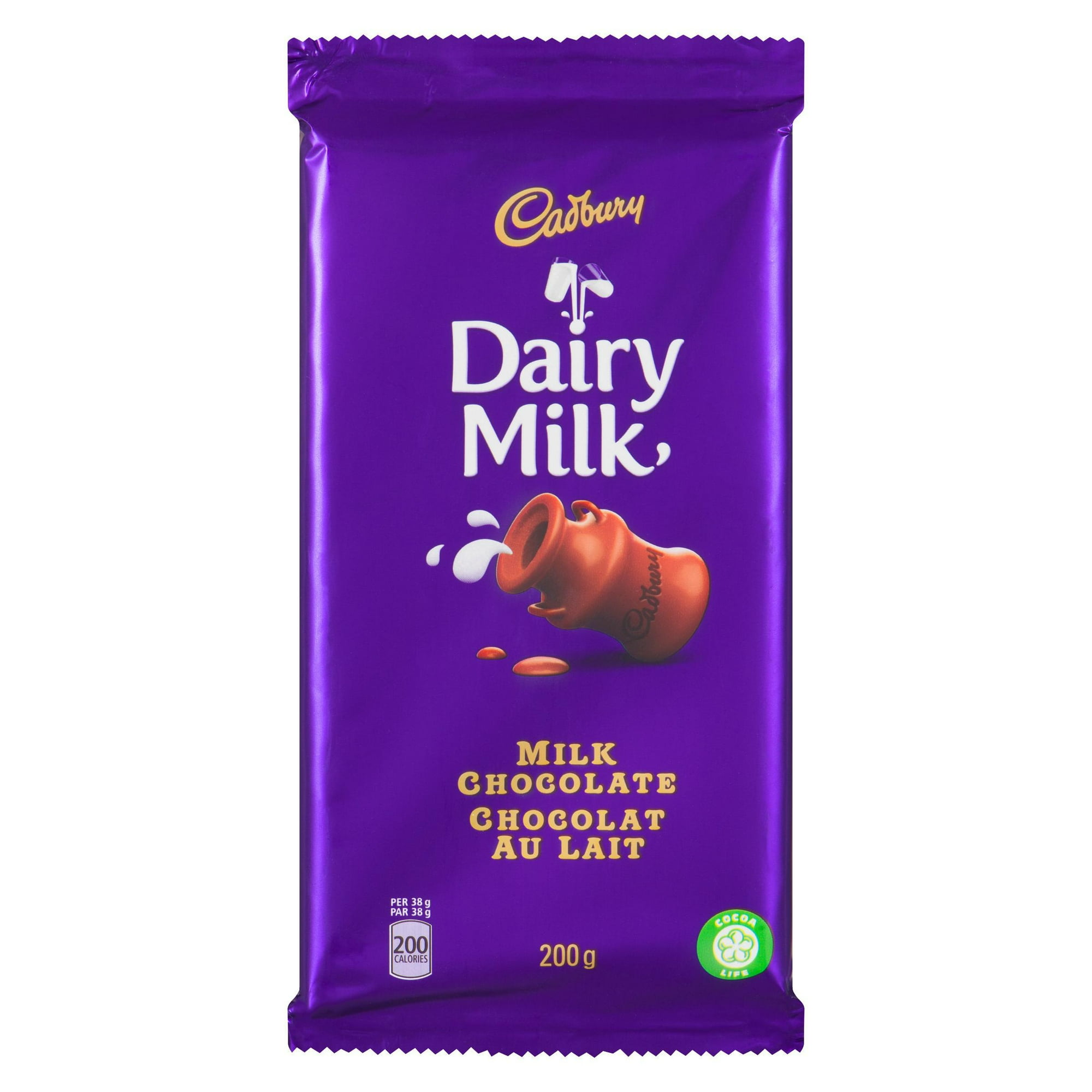 Cadbury Dairy Milk, Milk Chocolate, 200 G | atelier-yuwa.ciao.jp