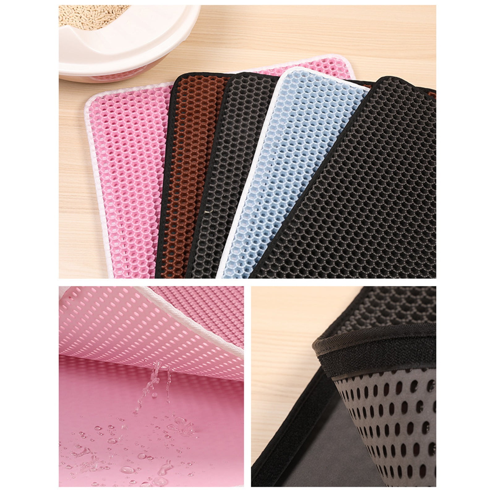 Click here for Qukaim Cat Litter Mat cat Litter Mat Double Kitty... prices