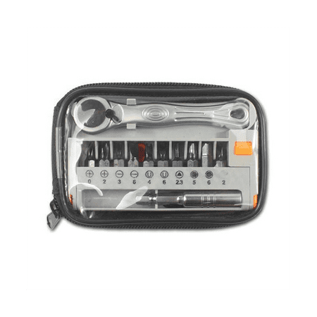 Winyuyby 12-Piece Portable Two-Way Ratchet Screwdriver Set Multi ...