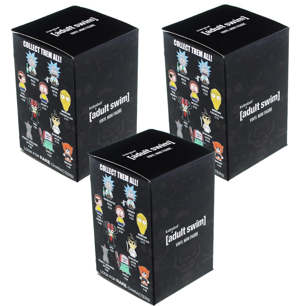 Adult Swim Blind Box Mini Figure, Lot of 3 - Walmart.com