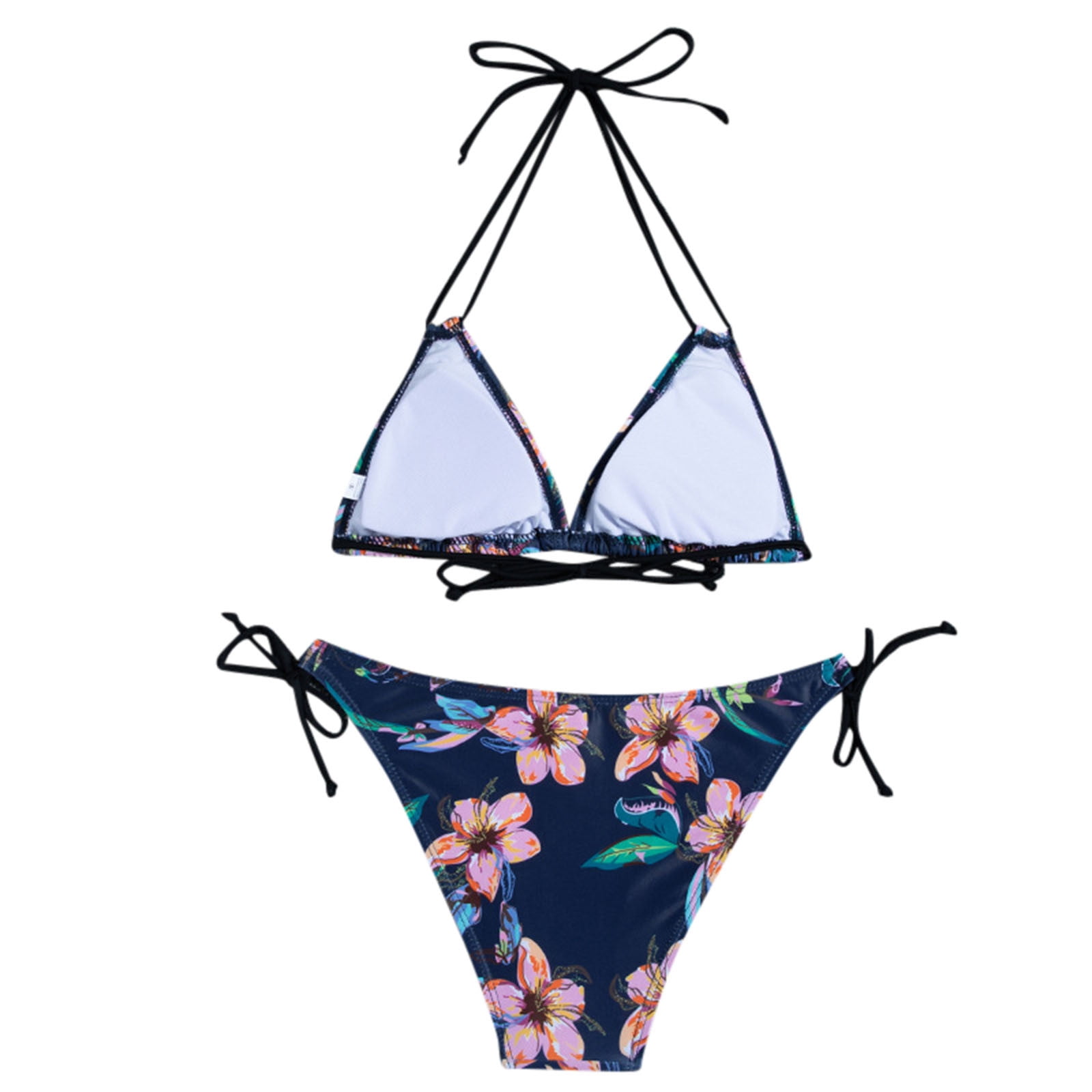 Aayomet Bathing Suit For Women Women Bandeau Bandage Bikini Sets Push