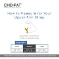 Cho-Pat Upper Arm Support Strap, Adjustable Swimmer’s Arm & Tricep ...