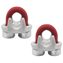 Crosby 3/8" Forged Wire Rope Clip – G-450, 1010097, U-Bolt Clamp with ...