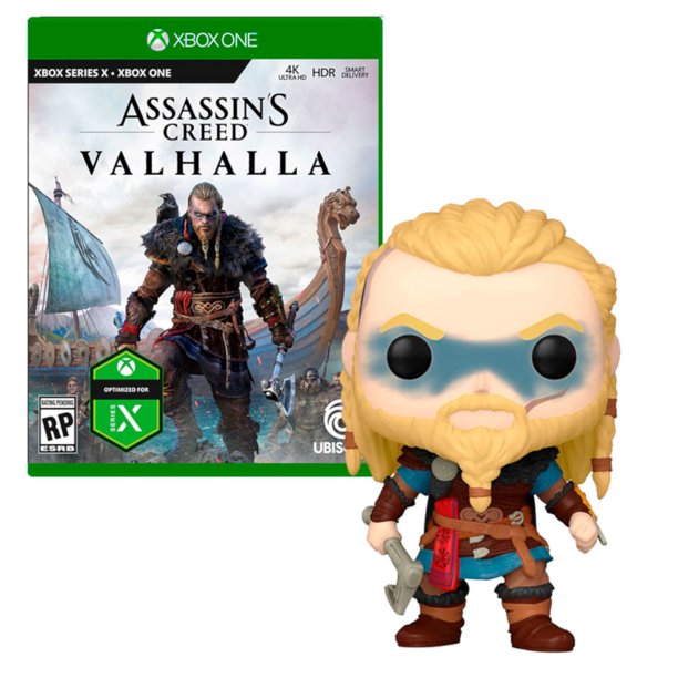 Assassins Creed Valhalla Para Xbox Funko Pop! Eivor Paquete Juego y ...