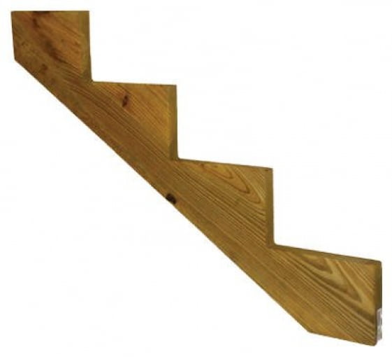 Universal Forest Products 106070 4 Step Stair Stringer Stair Stringer ...