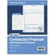 Adams Contractor Proposal Form, 3-Part Carbonless, 8 1/2" x 11 7/16 ...