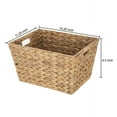 Better Homes & Gardens Large Water Hyacinth Decorative Storage Basket ...