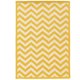Silhouette Chevron Yellow 8X10 - Walmart.com