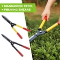 Mini Manganese Steel Hedge Clippers, Garden Fence & Lawn Cutting Hand ...