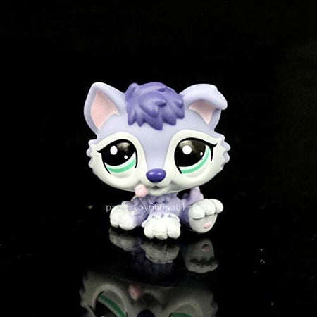 Rare Pet Shop Blue Purple White Husky Baby Wolf Puppy Dog | Walmart Canada