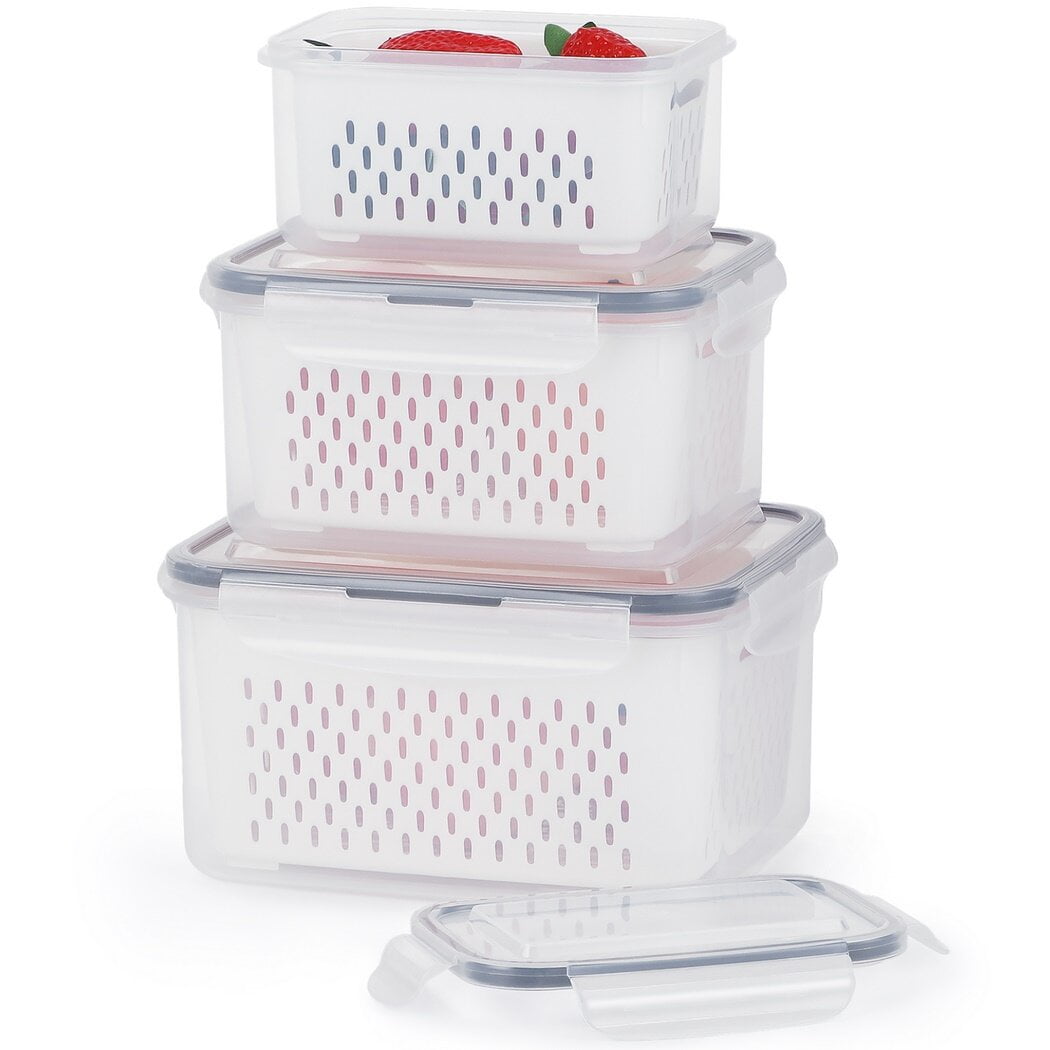 Click here for Bangcool 3 Packs Fruit Storage Containers  Food St... prices