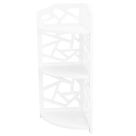 Corner Shelf, Standing Corner Shelf, Simple Large Storage Area PVC Foam ...