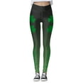 Arlun Funny St. Patrick's Day Letter Printed Womens Leggings High ...