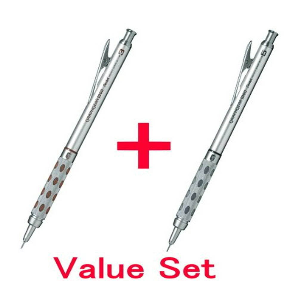 Pentel Graph Gear 1000 Automatic Drafting Pencil, 0.3mm (PG1013) & 0 ...