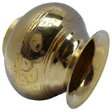 Kalsa Parai Puja Accessory Gifts Pooja Thali Om Gayatri Mantra Brass ...