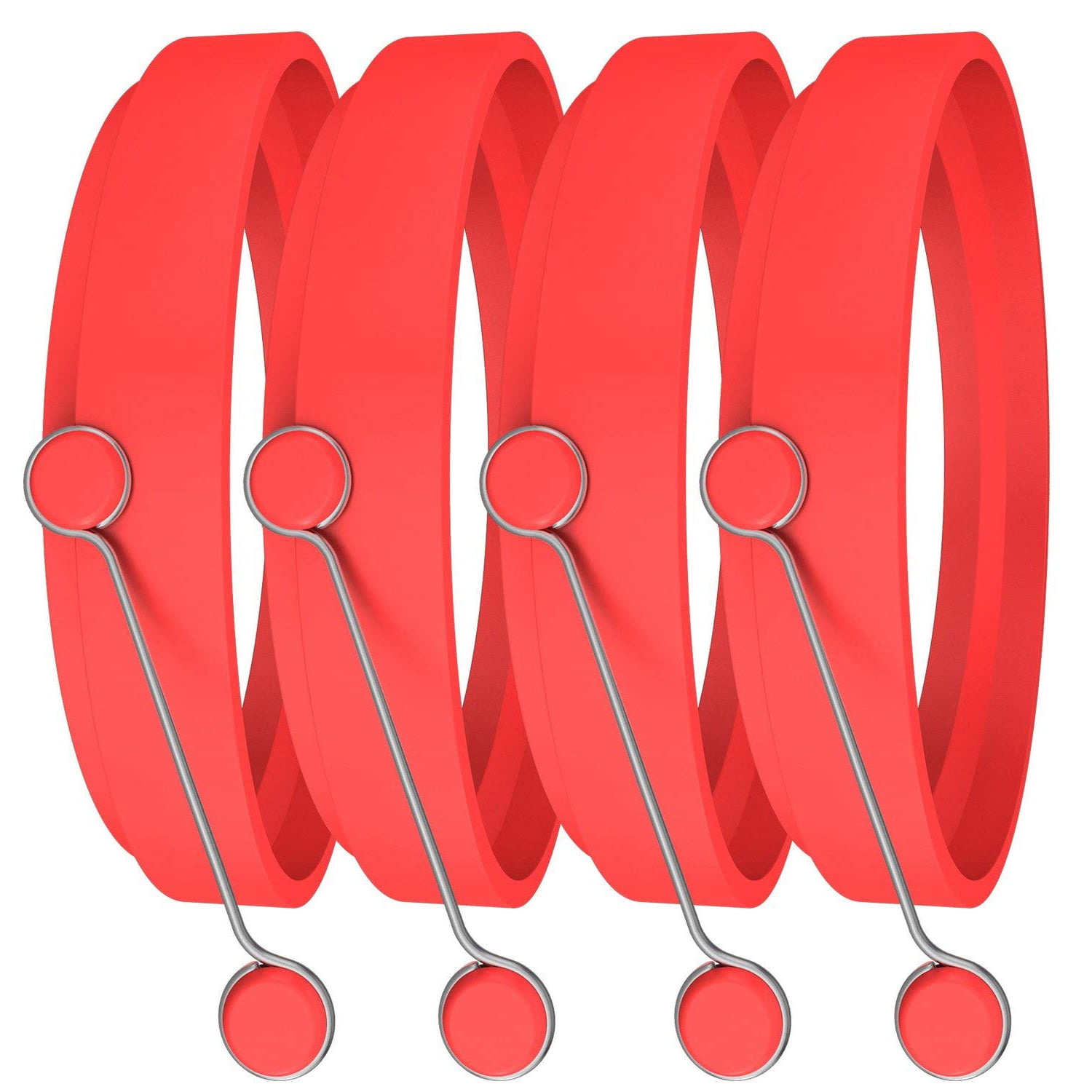 Click here for Biinggo 4 Pack Nonstick Silicone Egg Ring Pancake... prices