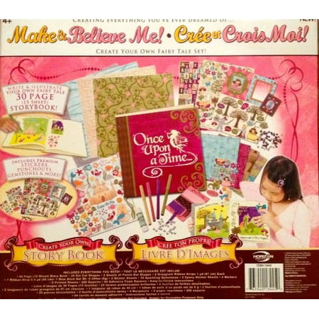 Create Your Own Story Book Make & Believe Me Decorate & Dress up ...