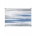 Blue Grey Sun Shade Sail 14'X18' Abstract Vintage Ombre Mottled Texture ...