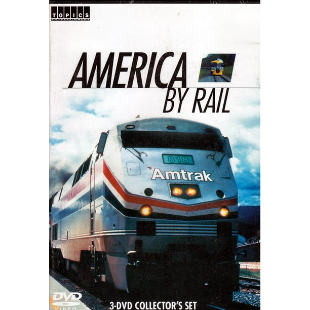 America by Rail 3 DVD Set ~ Potomac Eagle, Route of the Southwest Chief ...