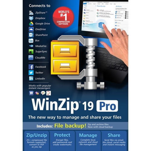 WinZip Pro - (v. 19) - license - 1 user - ESD - Win - Multilingual ...