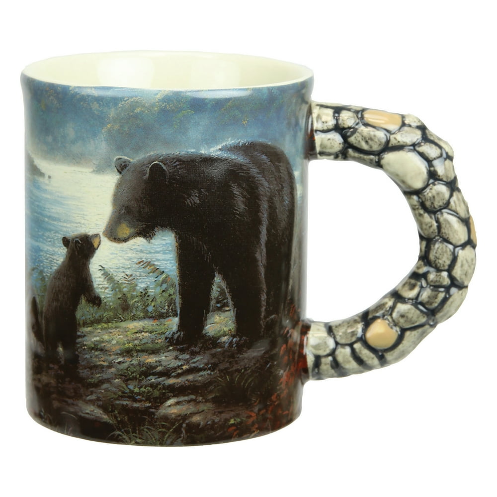Bear Scene 3D Ceramic Coffee Mug Microwave Safe 15 Ounce Large Mug bear-scene-3d-ceramic-coffee-mug-microwave-safe-15-ounce-large-mug