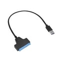 2X USB 3.0 to 2.5 Inch SATA Hard Drive Adapter Cable SATA to USB 3.0 ...