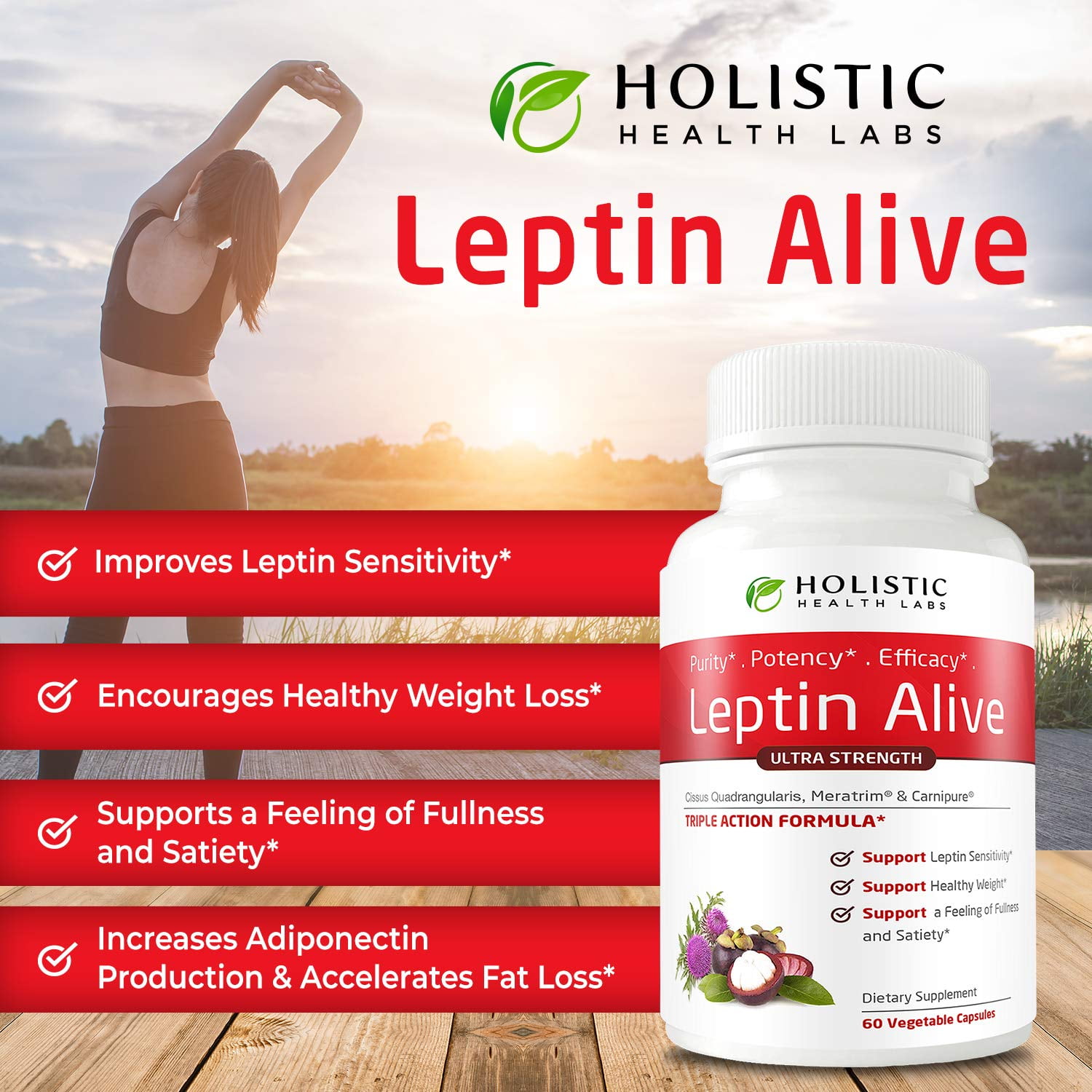 Buy Maximum Leptin Weight Management for Women, Extra Strength ...
