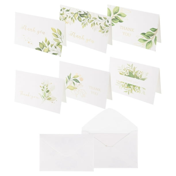 36pcs Thank You Cards with Envelopes, 4x6 Thank You Cards Small ...