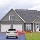 eMACROS, Driveway Alarm System, 1/2 Mile Long Range Solar Wireless ...