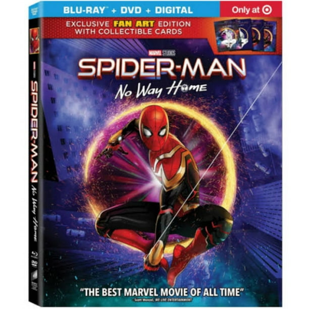 SPIDER-MAN: NO WAY HOME (BILINGUAL) (BD/DVD COMBO/DIGITAL) - Walmart.com
