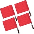 Sports Linesman Flags, Referee Events Match Flags with Stainless Steel ...