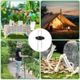 50Pcs Metal U Shape Tent Stake Lawns Stake Landscape Spikes with Gasket ...