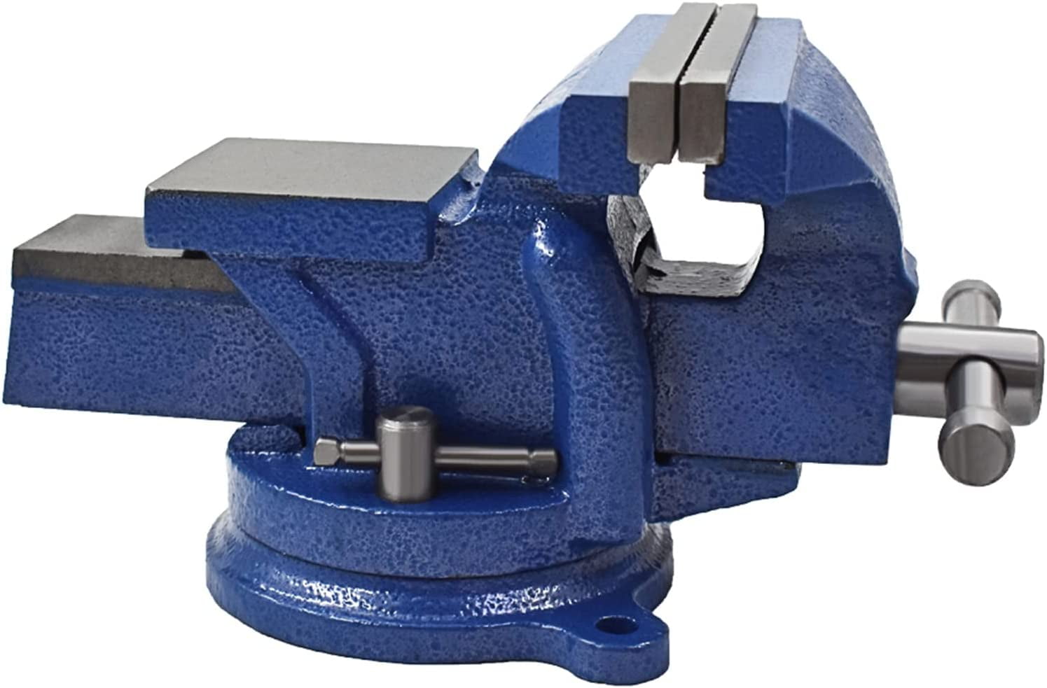 5-Inch Bench Vises with Anvil Swivel Locking Base Table Top Clamp, Duty ...