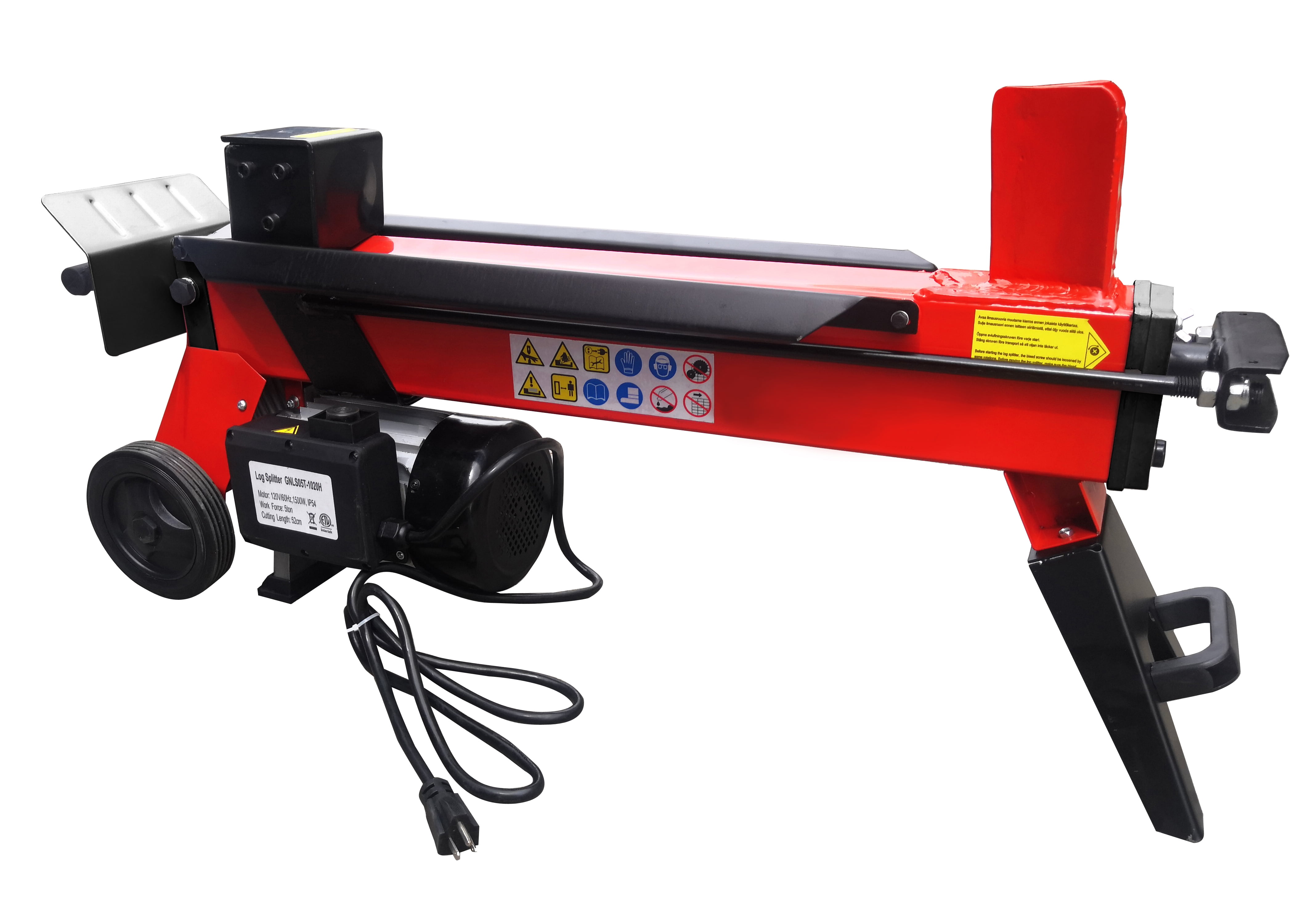 HPDAVV 5Ton Heavy Duty Hydraulic Wood Electric Log Splitter - Wood ...