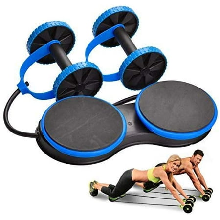 Upgrade Sport Core Double Ab Roller Training Device Home Gym Fitness ...