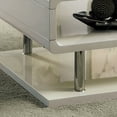 Furniture of America Locke 2-Shelf Wood White Coffee Table - Walmart.com