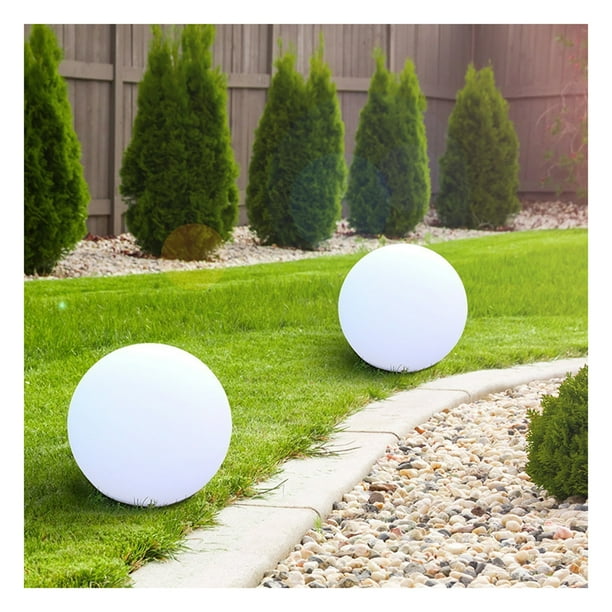 Inflatable Lighting Pool Ball LED Floating Beach Ball Outdoor Decor ...