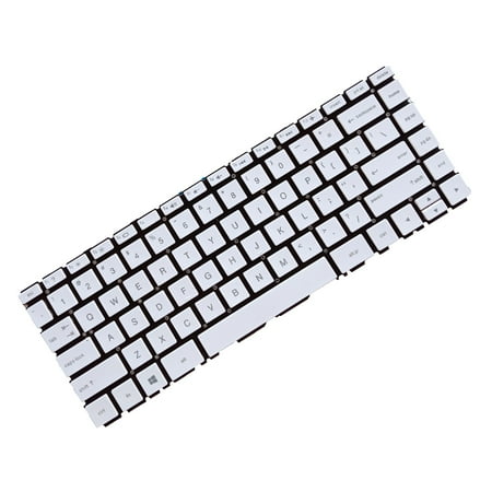 White Keyboard Clear Spacing Input 14-BS Apparatus Toetsenbord Key ...