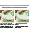 Travel Friendly Portable Blenders Cup 800ml Capacity Ice Crushing ...