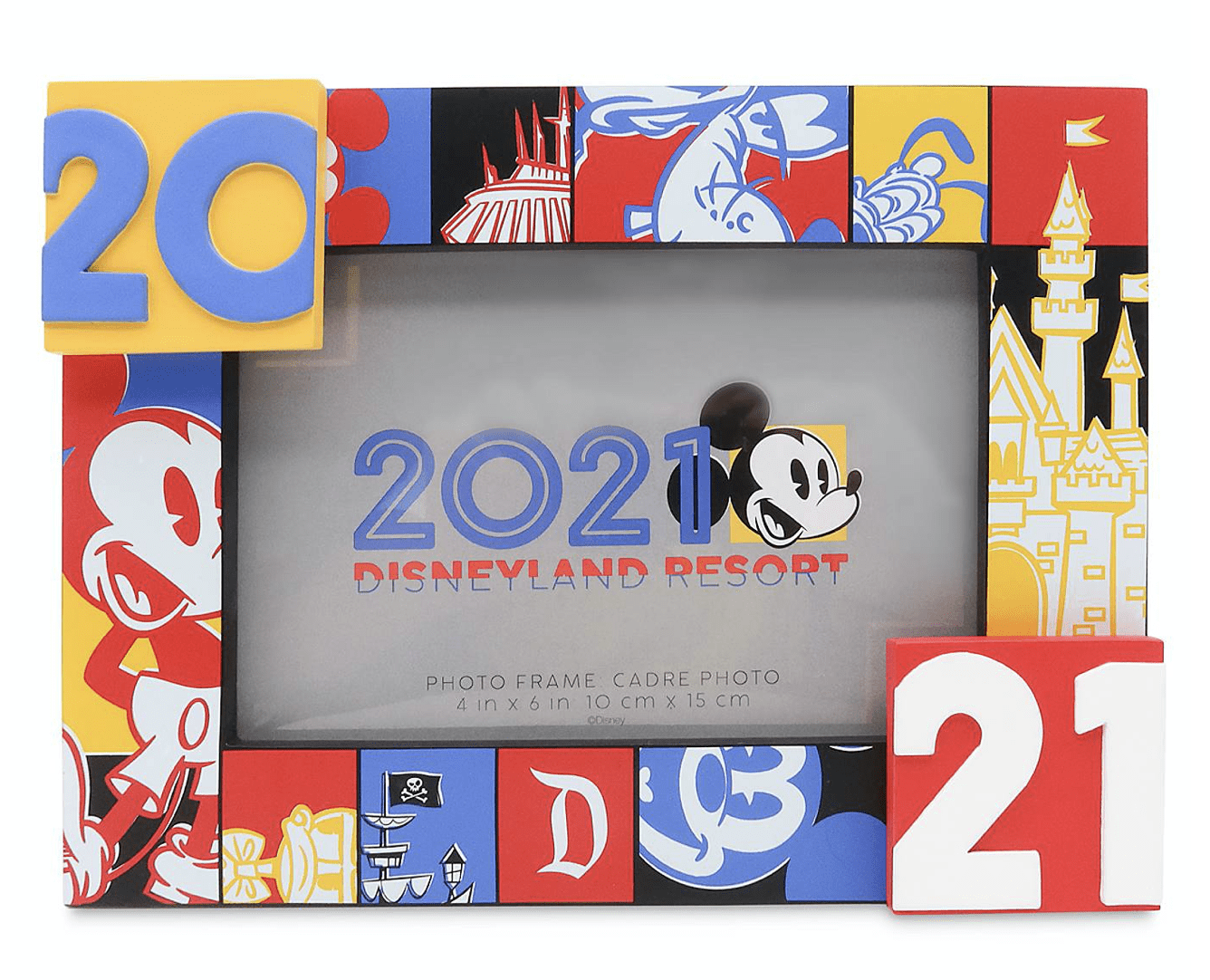 Disney Parks Disneyland 2021 Mickey and Friends Photo Frame 4 x 6 New ...