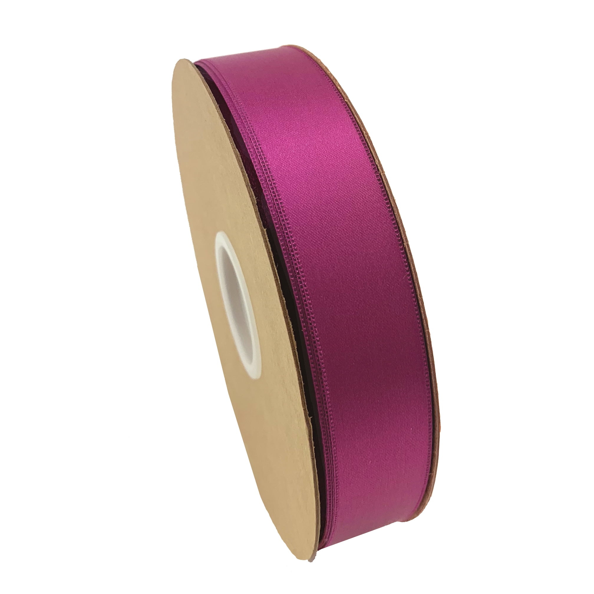 Fuchsia Pink Satin Fabric Ribbon - 1" x 100 Yards, Valentine's Day ...