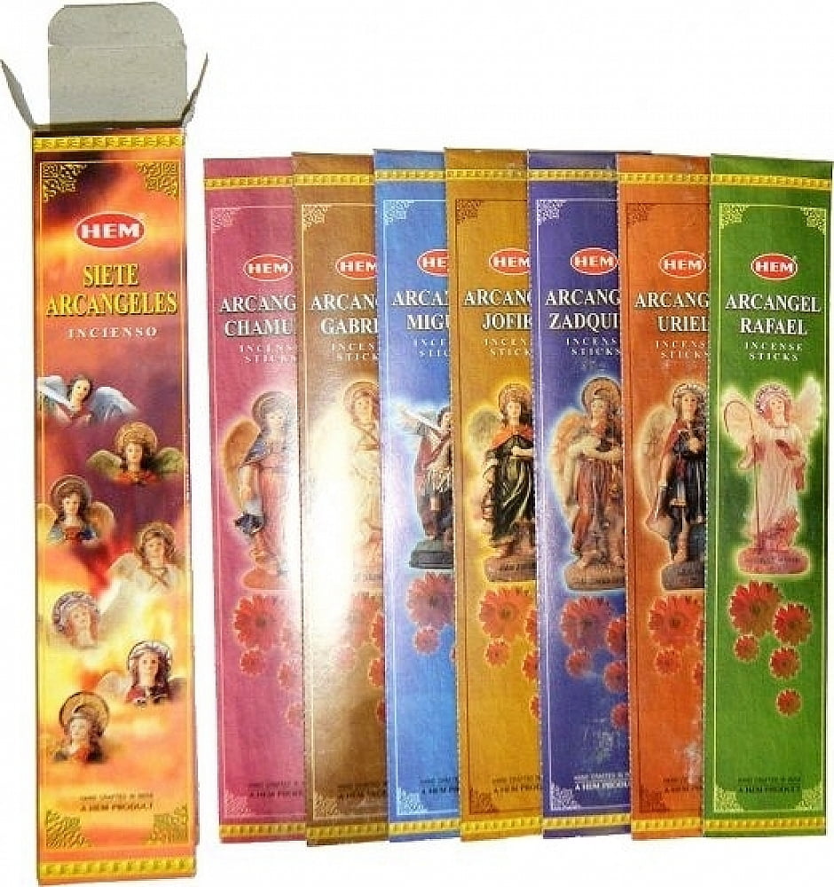 Candles & Holders 20 Sticks Seven Archangels Incense by HEM Incense ...
