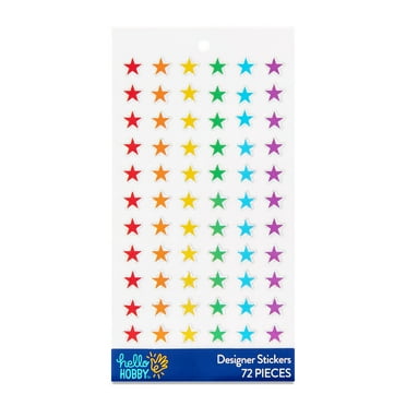 Kids Crafts Stickers - Colorful 1/2 inch Dots Labels for Children Fun ...