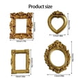 8pcs Customizable Baroquely Picture Frame Figurine for Fridge Magnet ...
