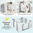 Costway Baby Safety Playpen, 14 Panels Indoor Toddler Enclosed Play ...